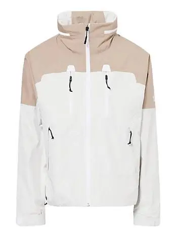 The North Face Hooded Regular-fit Shell Jacket - White Dune Mushroom Gre