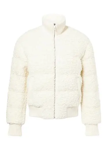 Perfect Moment Après Padded Wool Bomber Jacket - Snow White