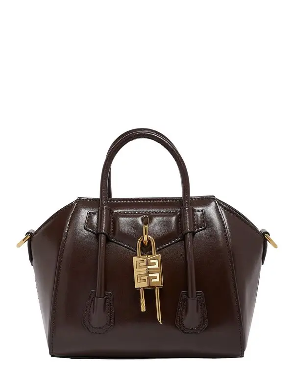 Givenchy Antigona Mini Top Handle Bag - Charcoal