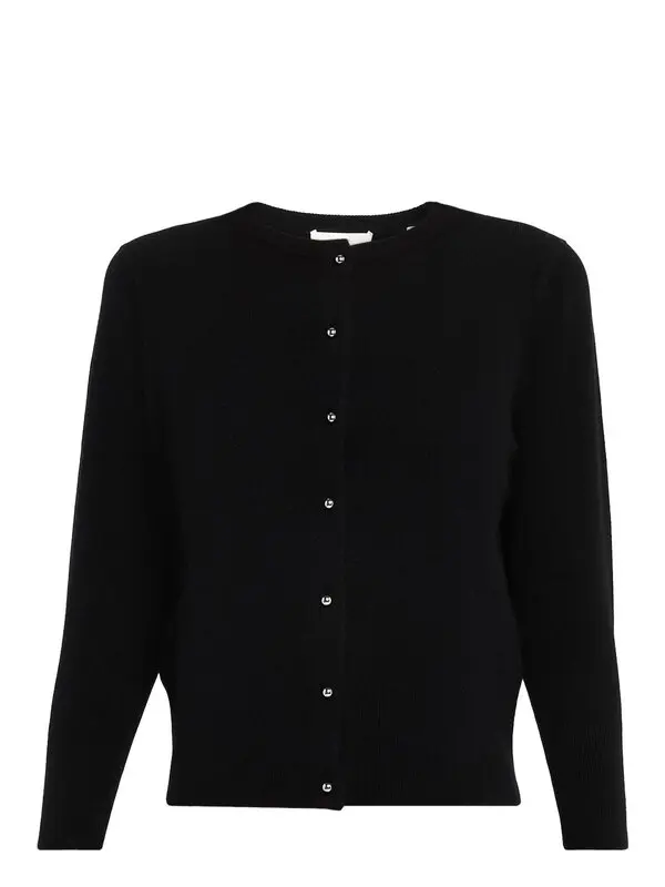 Vince Cashmere-blend Cardigan - Black