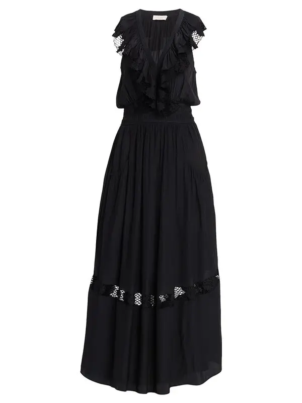 Ramy Brook Laila Sleeveless Maxi Dress - Black