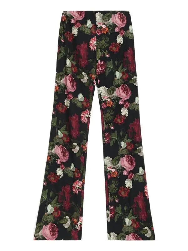 Alice + Olivia Floral Bootcut Pants - Be Still