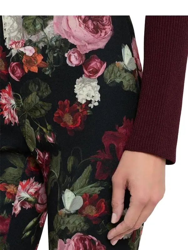 Alice + Olivia Floral Bootcut Pants - Be Still