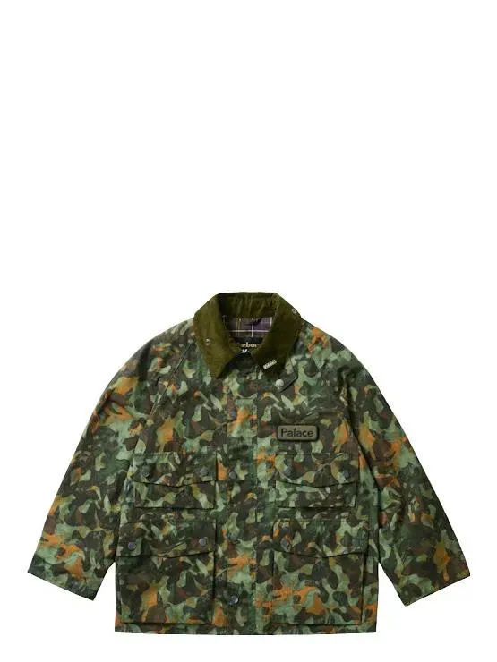 PALACE X Barbour Bedale Casual Jacket - Kelp Forest Camo