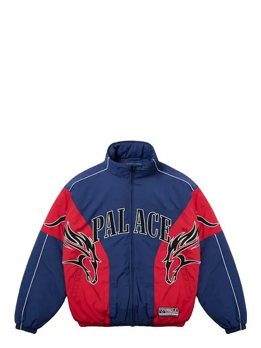 PALACE Horses Jacket - Navy Blue/red