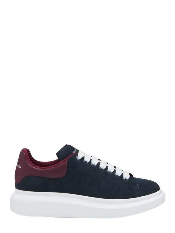 Alexander McQueen Oversized Sneakers - Blue/burgundy