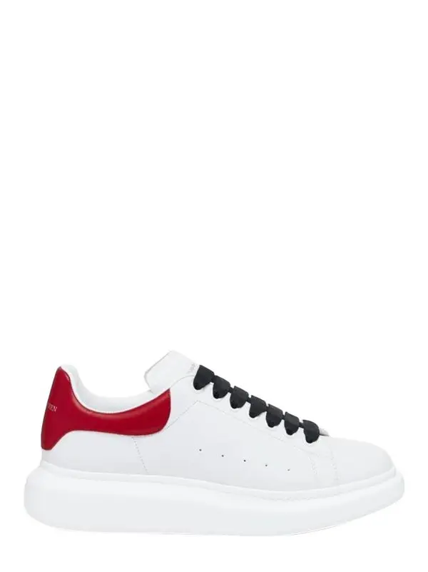 Alexander McQueen Oversized Sneakers - White/red