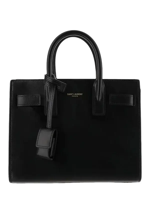 Saint Laurent Nano Sac De Jour Padlock Tote - Black