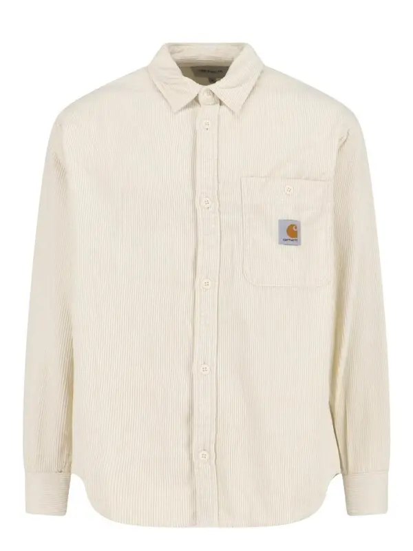 Carhartt Work In Progress L/s Flint' Shirt - White
