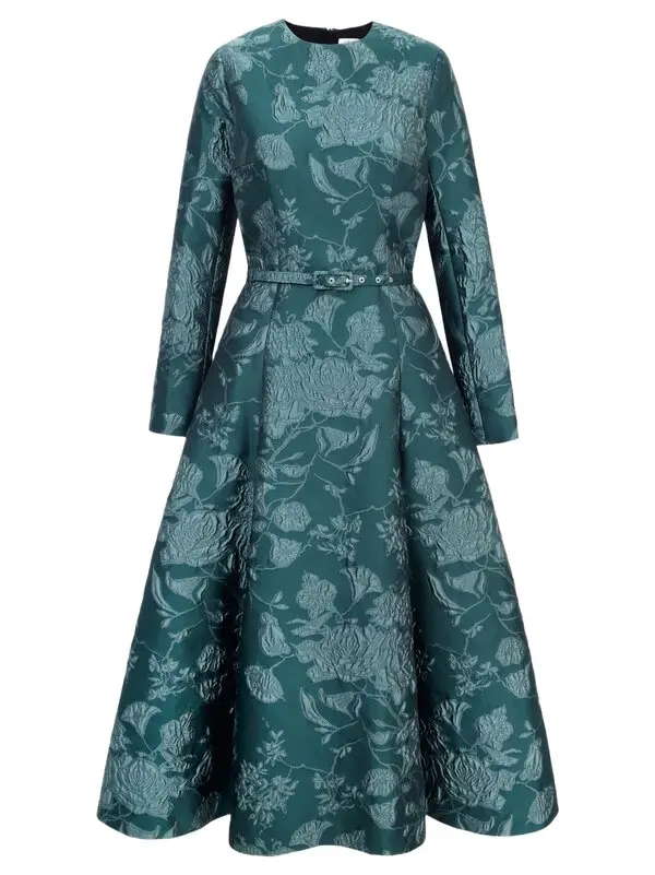 EMILIA WICKSTEAD Capucine Midi Dress - Green
