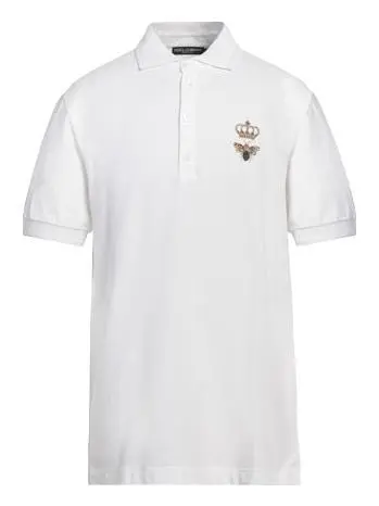 Dolce & Gabbana Polo Shirt Size Cotton - White