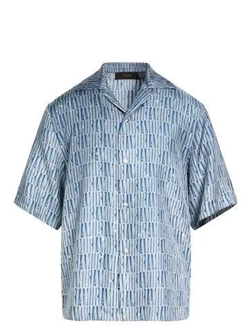 Amiri Shirt Size Silk - Blue