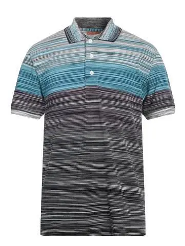 Missoni Polo Shirt Size Cotton - Azure