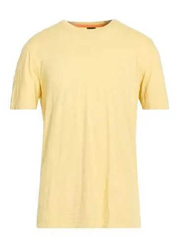 BOSS T-shirt Size Cotton - Yellow