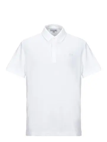 Lacoste Polo Shirt Size Cotton, Elastane - White