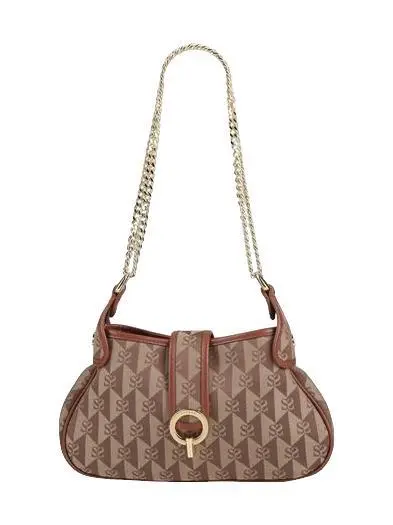 Sandro Baguette Shoulder Bag - Brown