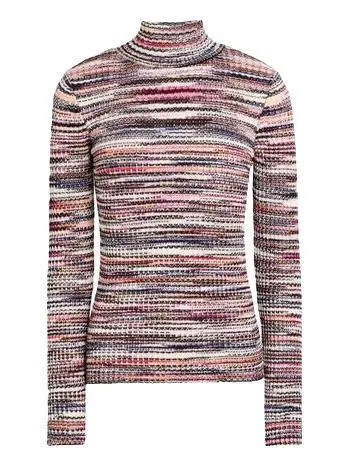 Missoni Turtleneck Knit Top - Off White
