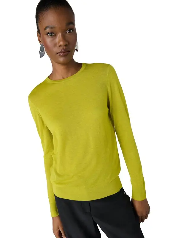 Diane Von Furstenberg Jacqui Merino Wool Sweater - Absynth