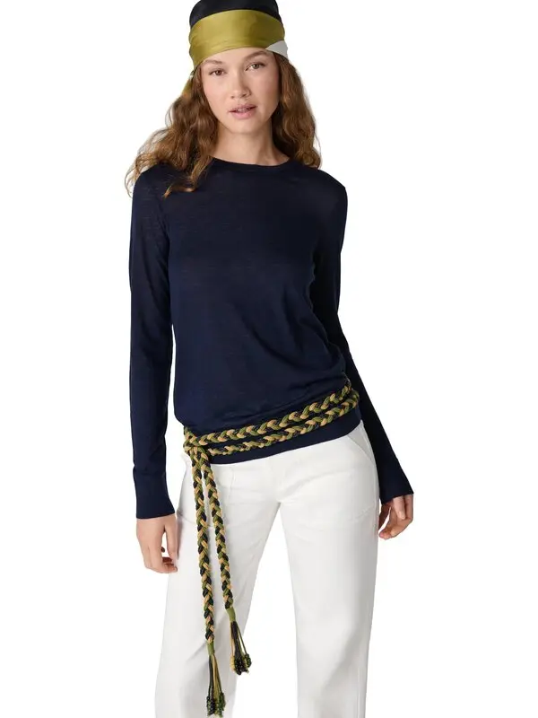 Diane Von Furstenberg Jacqui Top - Classic Navy