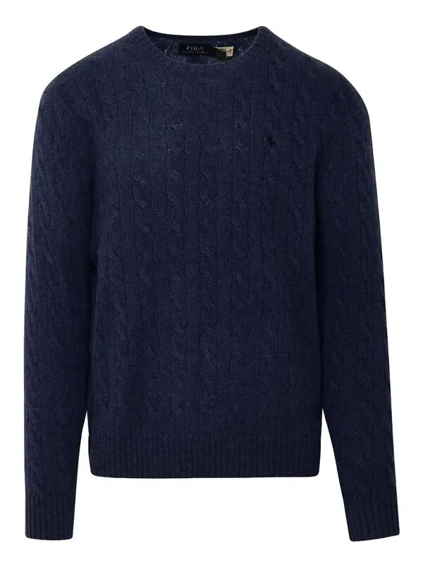 Ralph Lauren Cashmere Blend Sweater - Navy