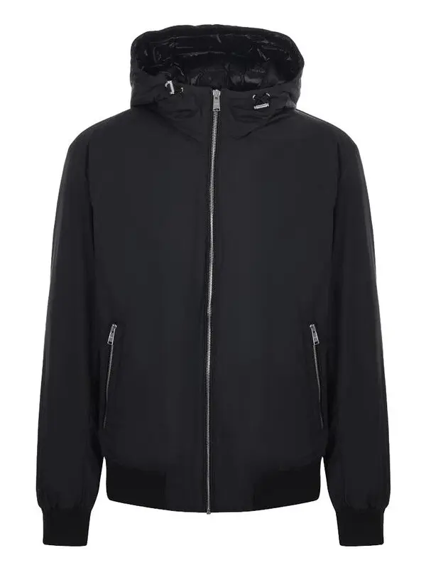 BOSS Nylon Down Jacket - Black