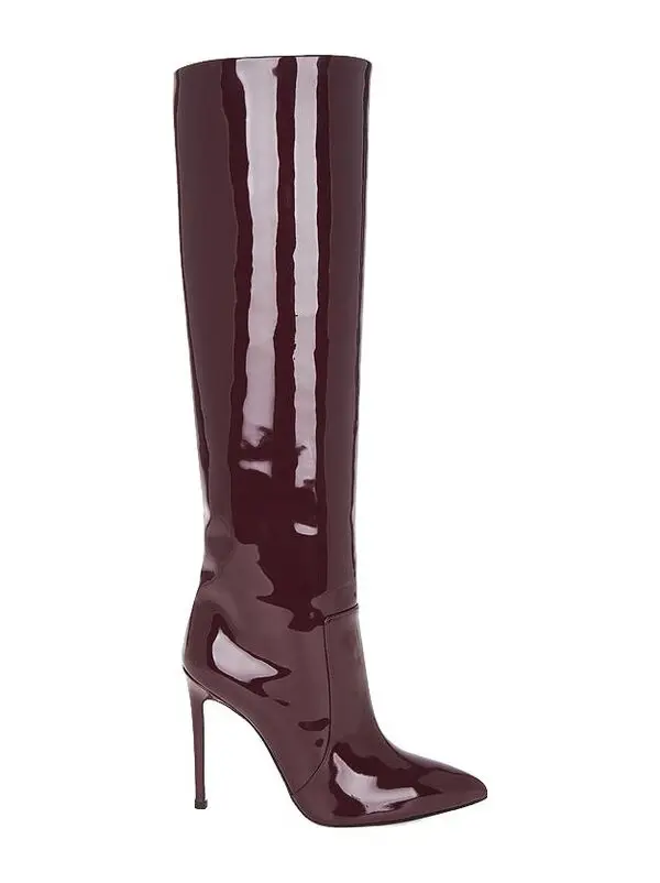 Paris Texas Stiletto 105 Boot - Rouge Noir