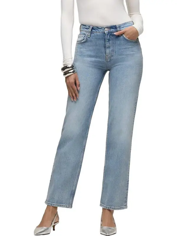 Hudson Jeans Remi High-rise Straight Jean - Spritzer