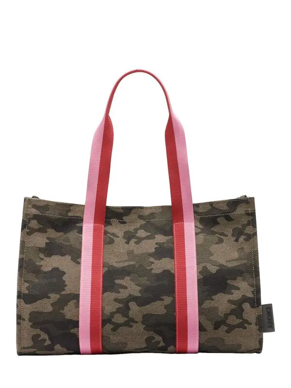 Dkny Nessa Tote - Camo/pink/red