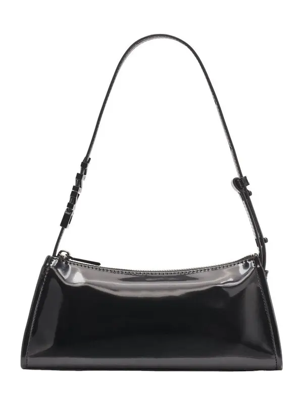 Dkny Avril Top-zip Shoulder Bag - Black/black
