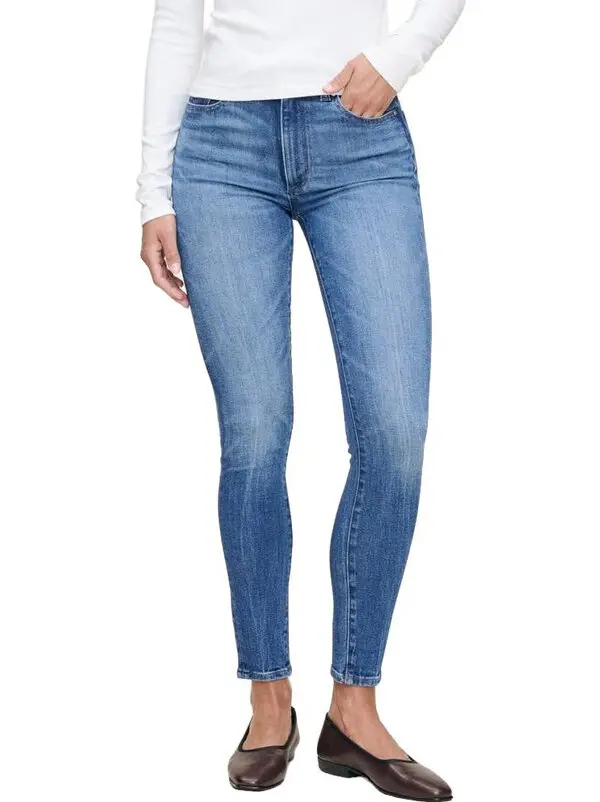 DL1961 Farrow Ankle Skinny Jeans - Blue Horizon