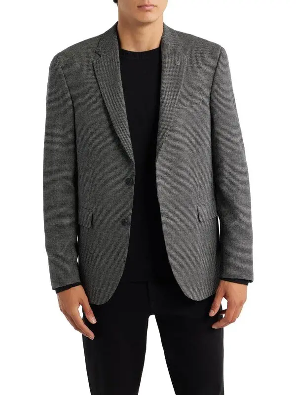 ALLSAINTS Ross Slim Fit Sport Coat - Grey