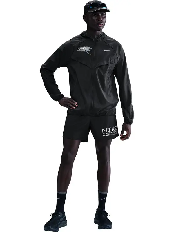 Nike Challenger Winterized 5" 2-in-1 Running Shorts - Black