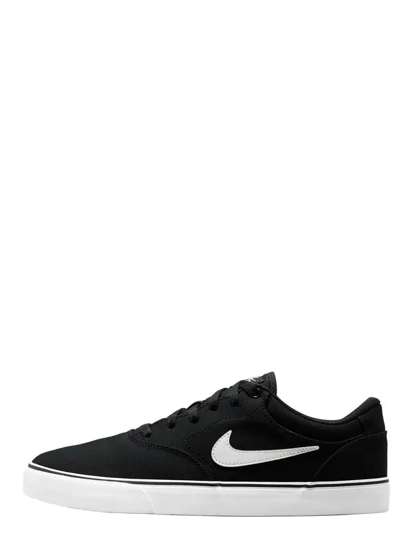 Nike Sb Chron 2 Canvas Skate Shoes - Black