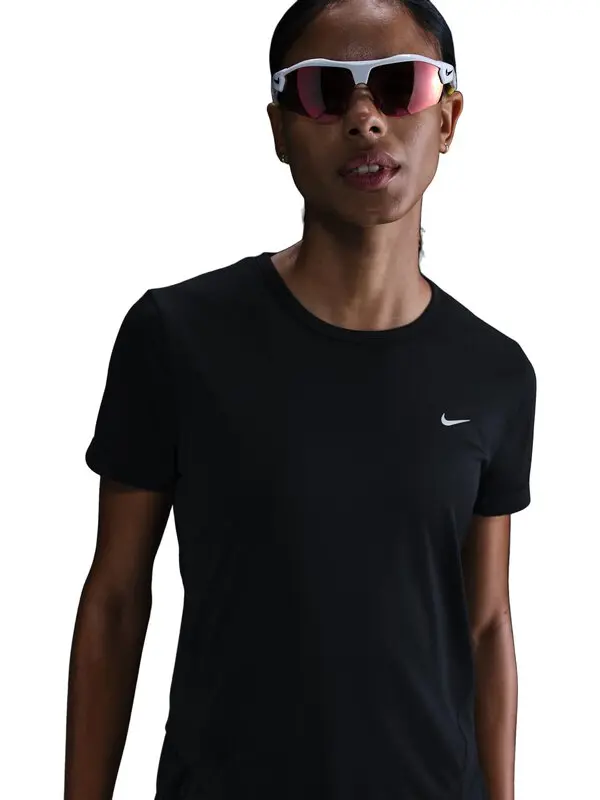 Nike Tempo Dri-fit Short-sleeve Running Top - Black