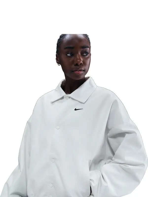 Nike Sportswear Oversized Woven Jacket - White