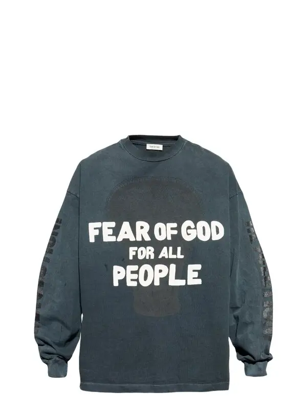 Fear Of God Relaxed Fit Crewneck Sweatshirt - Grey