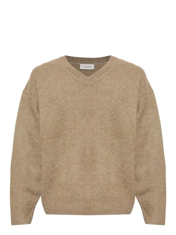 FRAME Cashmere Sweater - Brown