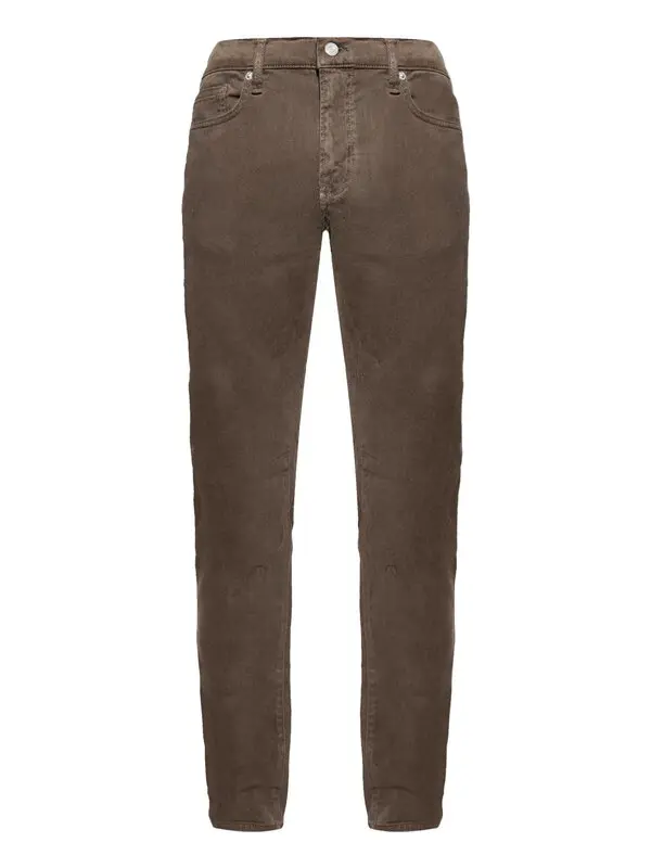 FRAME Slim-fit Trousers - Brown