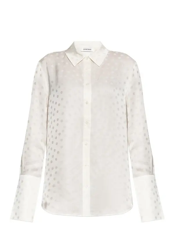 ANINE BING Amanda Shirt - White