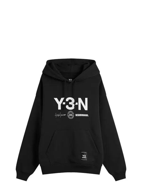 Y3 X Neighborhood Hoody - Black