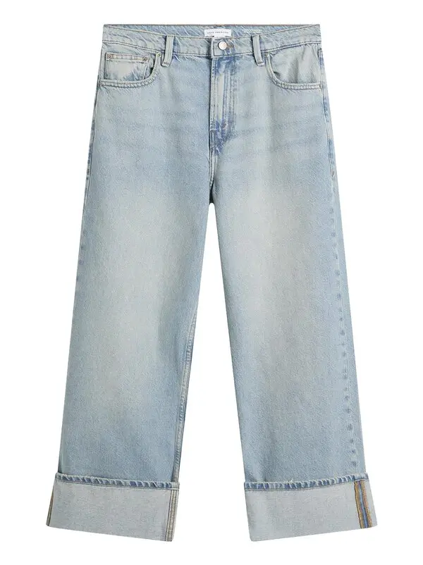 Good American Good Standard Baggy Jeans - Indigo
