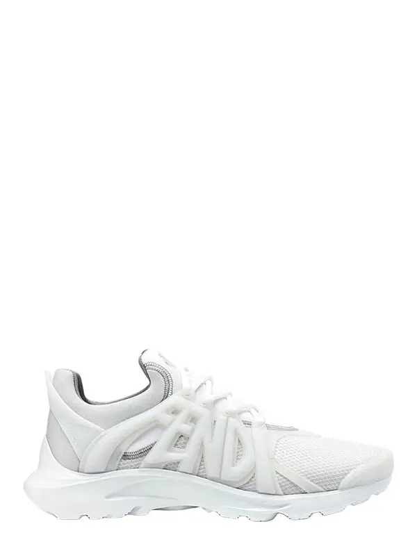 Fendi Low Top Sneakers - White