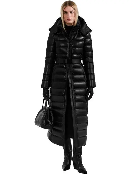 Rudsak Pelin Lx Maxi-length Puffer - Black