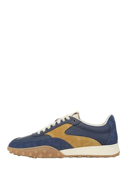 Vince Palisades Leather & Suede Runner Sneakers - Gold