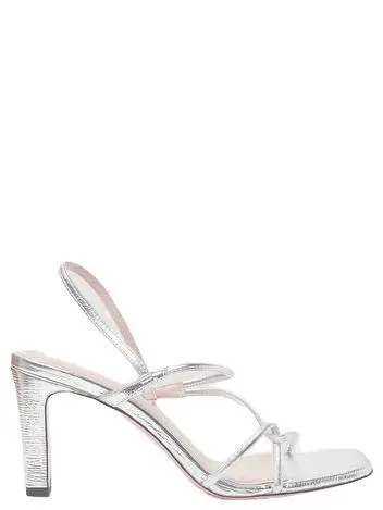 Sandro Strappy Chunky Heel Sandals - Black