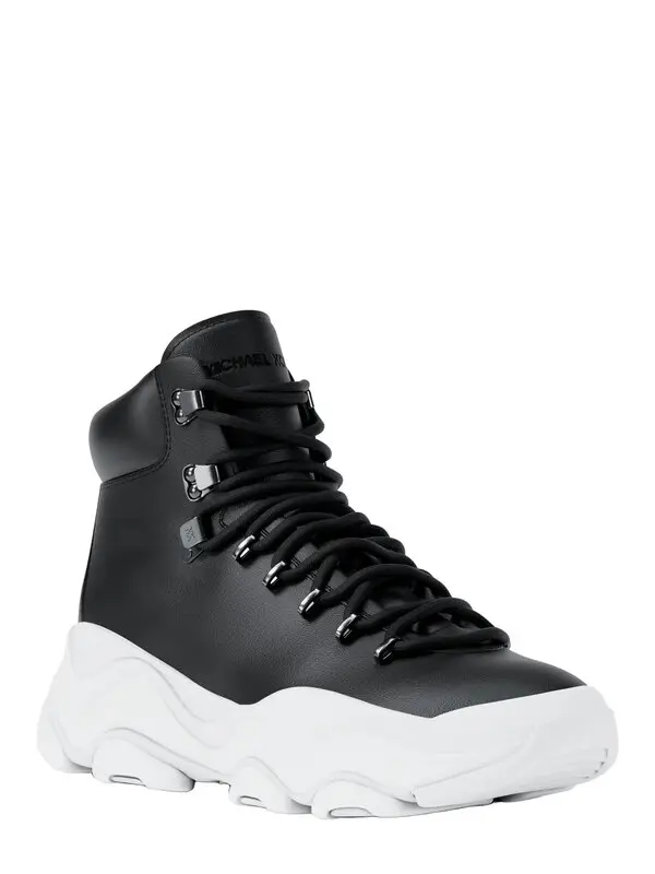 Michael Kors Atlas Leather Boots - Black