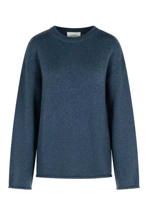 LISA YANG Kristynight Fall' Cashmere Sweater - Navy