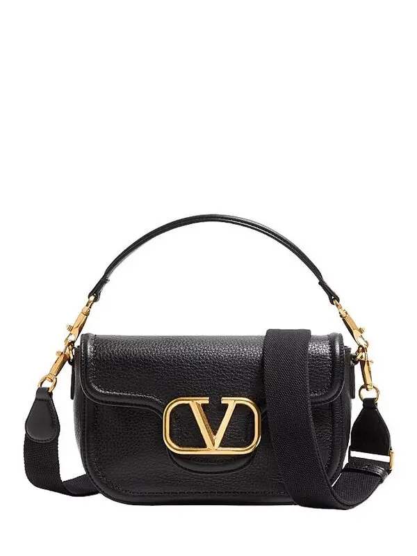 Valentino Garavani Vlogo Convertible Shoulder Bag - Black