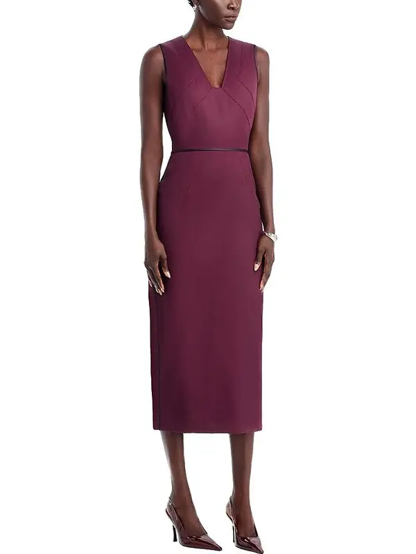 BOSS Drumialdan Dress - Dark Purple