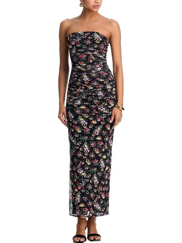 AFRM Marlo Printed Dress - Blur Ditsy